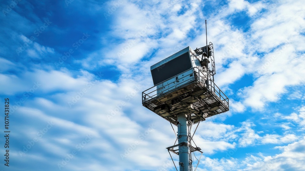 Modern military aviation radar system, demonstrating precision and ...
