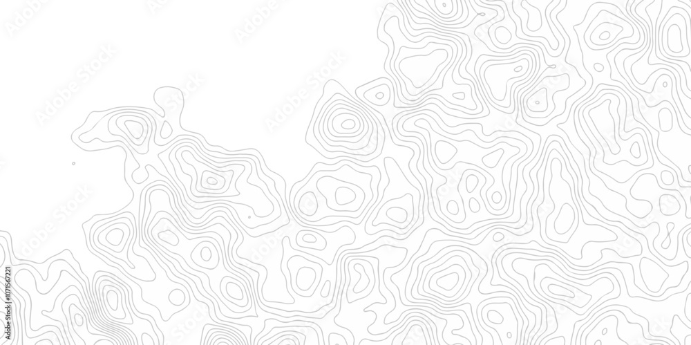 Black and white lines seamless Topographic map patterns, topography ...