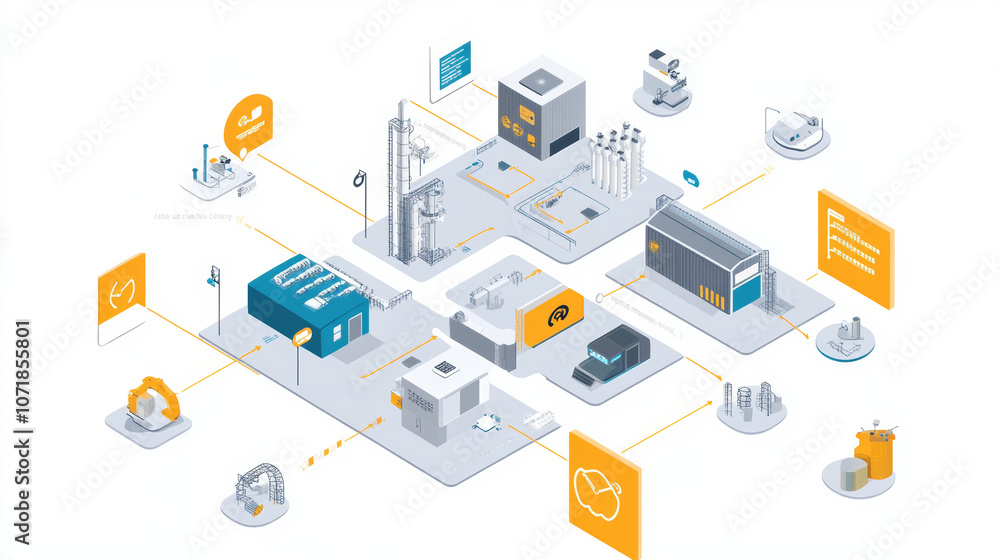 Connecting different data systems to work together. A diagram showing ...