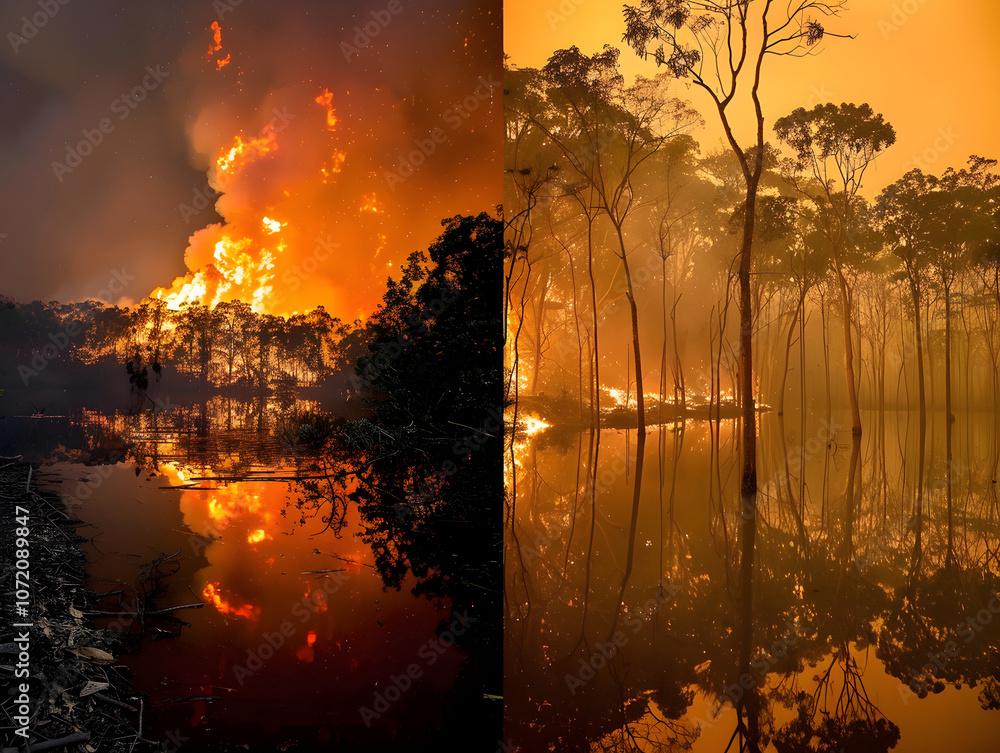 "Destructive Wildfires: A Closer Look at Australia and Amazon ...