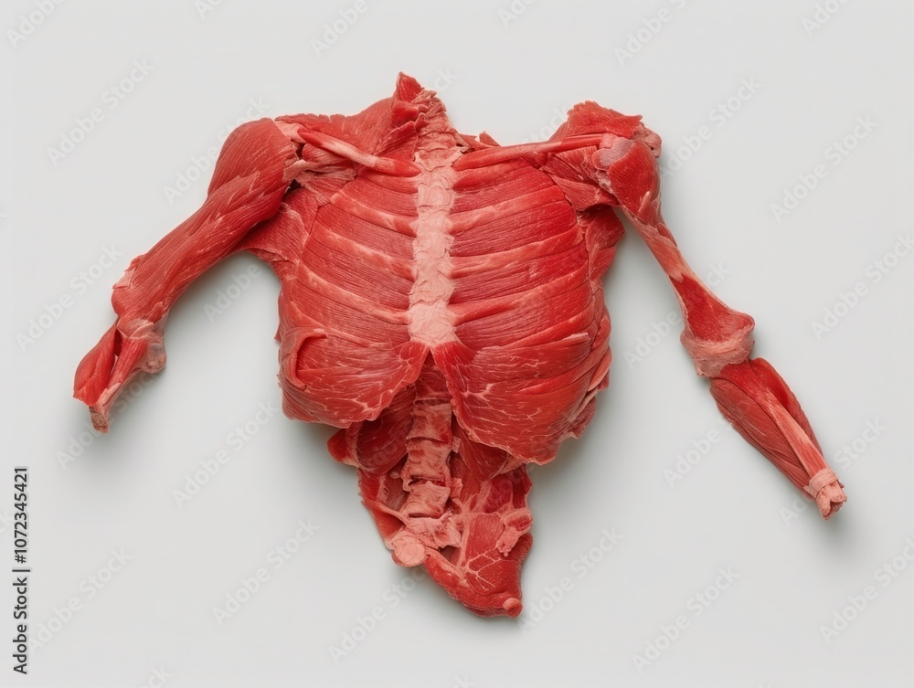 Anatomical Cross Section of Muscles Stock Photo | Adobe Stock