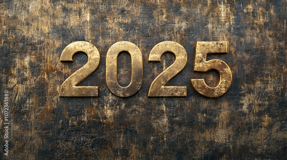 2025 wallpaper in rustic metallic textures warm gold and brown ...