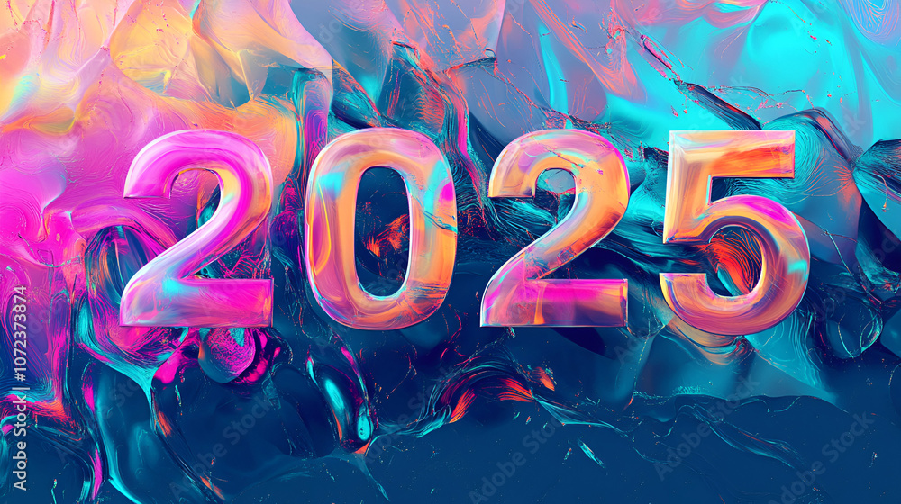 2025 wallpaper with morphing liquid shapes in pastel gradients 2025 ...