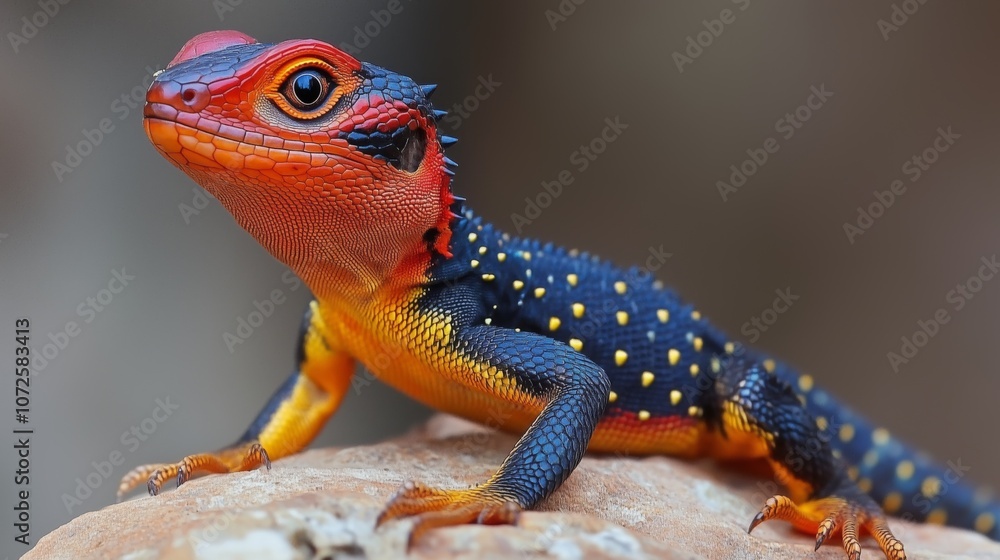Bronchocela jubata, commonly known as the maned forest lizard Stock ...