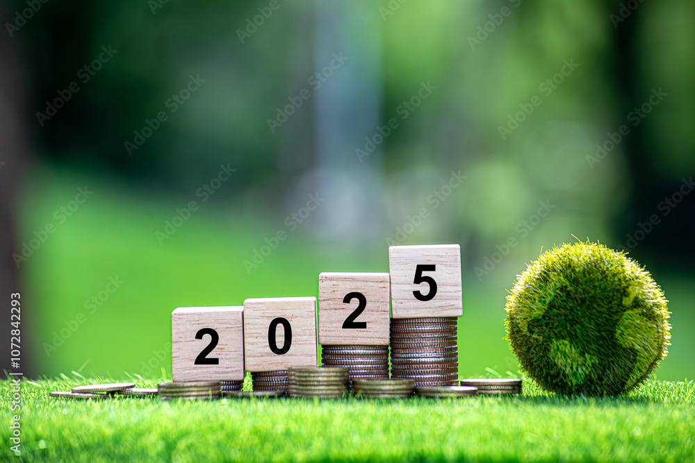 2025 ESG concept ,Sustainable development goal (SDGs) Ideas for Sustainable development wood ...