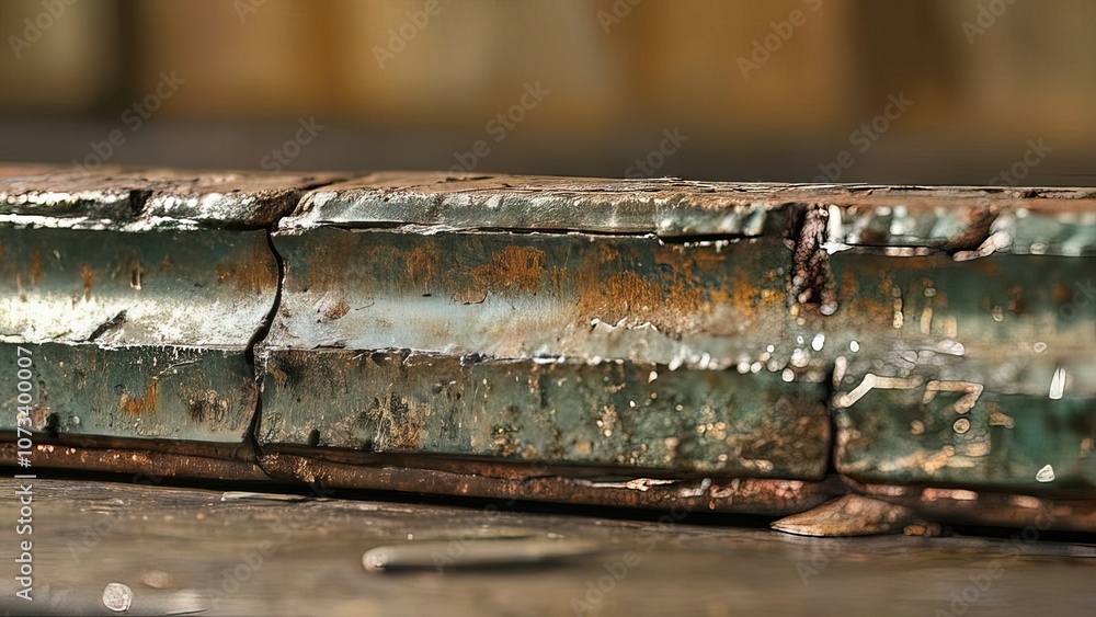 Scientific diagram illustrating the progressive stages of metal fatigue ...