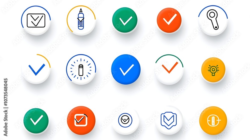 icons in a clean line style designed for use in applications and web ...