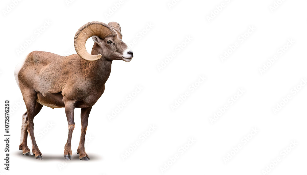 bighorn big horn sheep - Ovis canadensis - a species of sheep native to ...