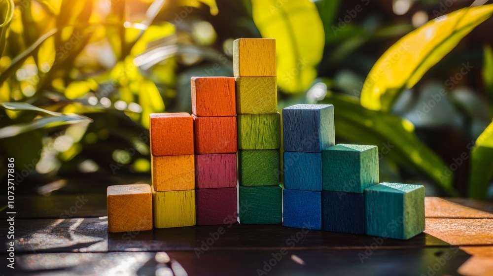 Using educational and playful activities, this illustration depicts the ...