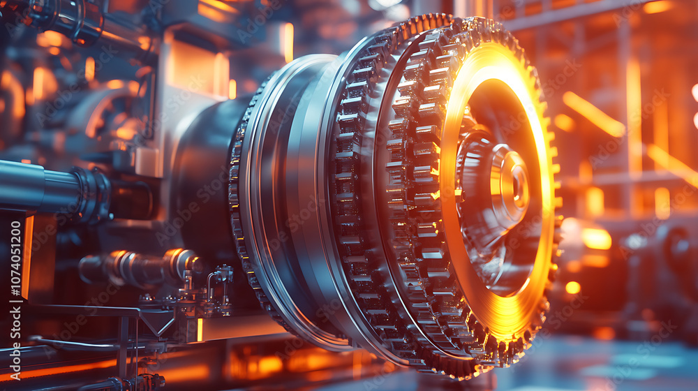 Factory installed industrial gas turbine engine, High-tech engineering ...