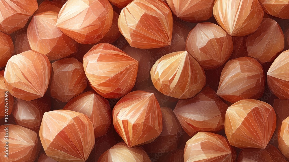 Nutritious and flavorful hazelnuts Iconic nut symbols Design elements ...