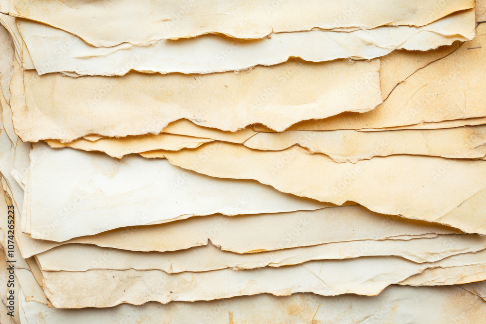 Vintage torn paper texture background for scrapbooking and design ...