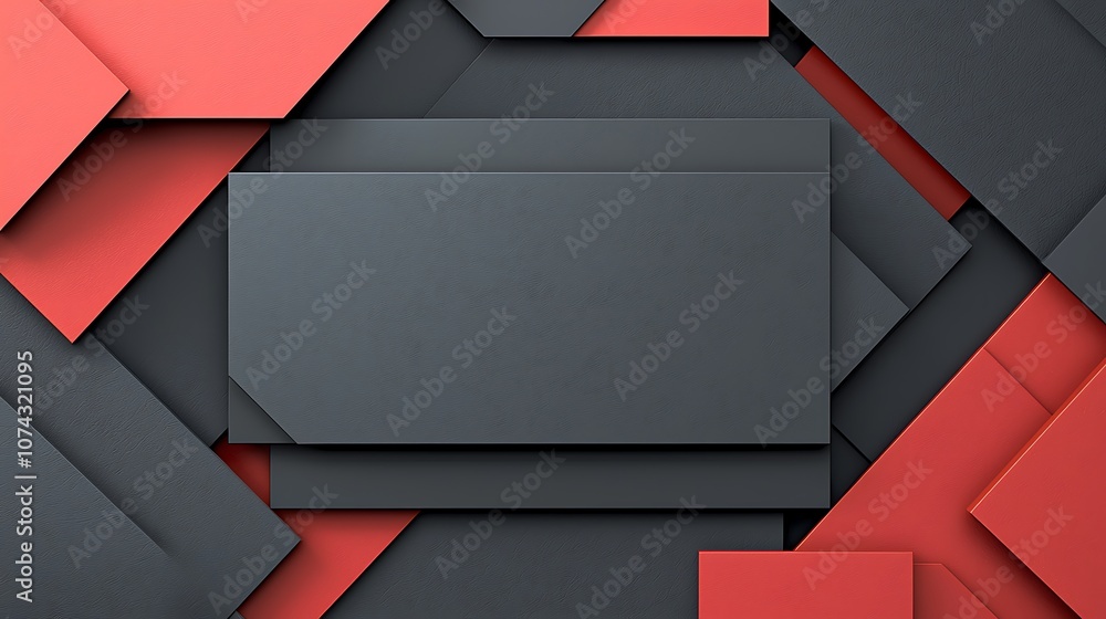 Explore creative design ideas with stylish red and black paper ...