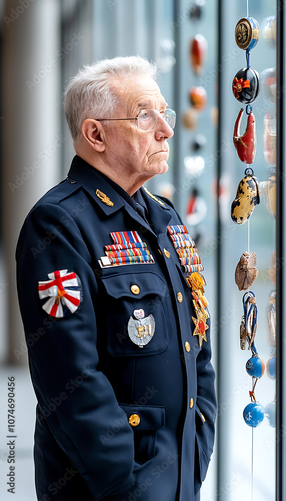 Veteran reflects on history and valor as he stands proudly in military ...