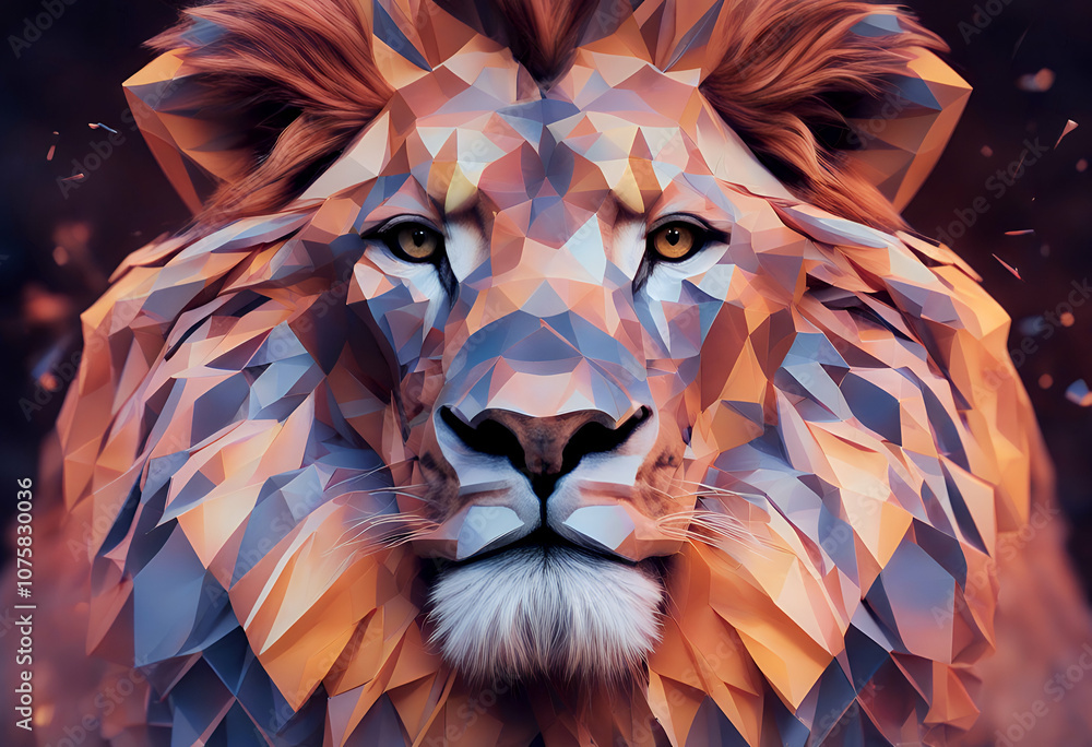 glow tiger colours symbol mouth design purple cat safari fang king wild ...