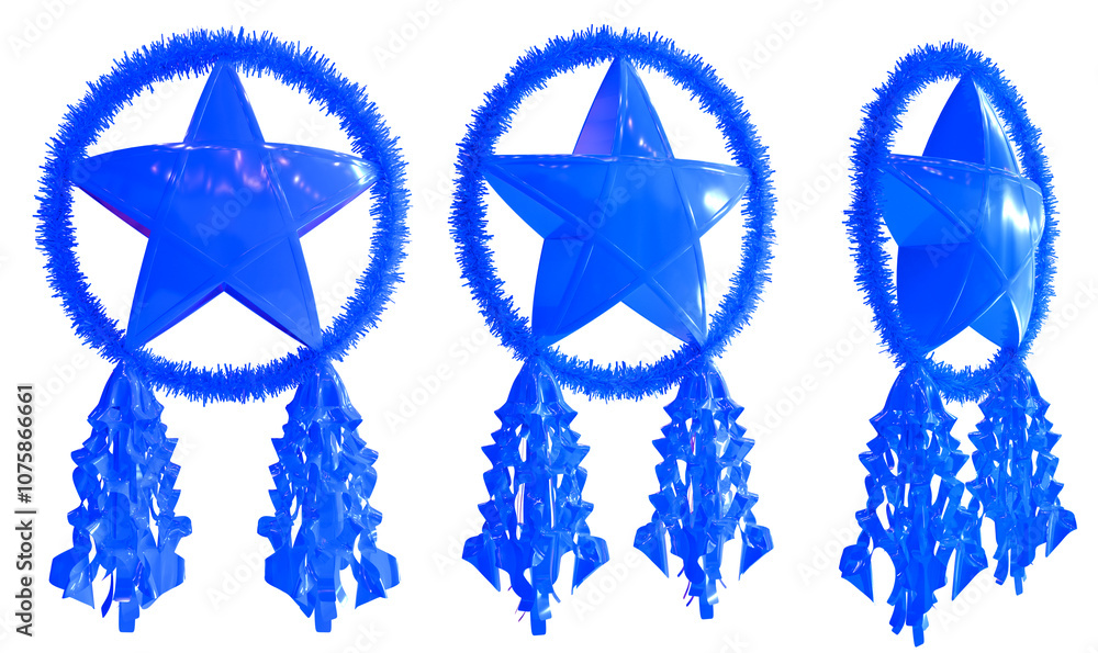 Philippine traditional Christmas lantern, isolated white background ...