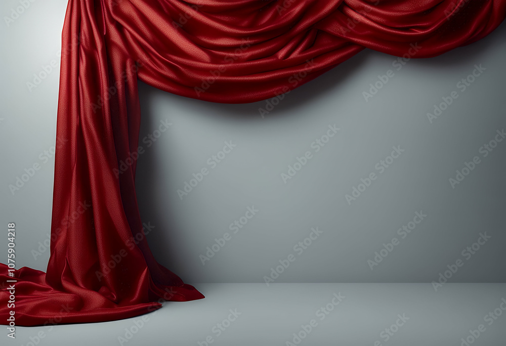 object banner reveal folded display fold hide design material present ...