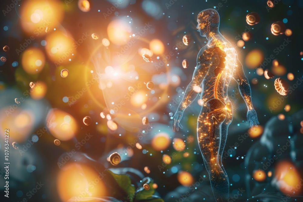 Selective focus, anatomy of fat cells: what they look like inside the ...