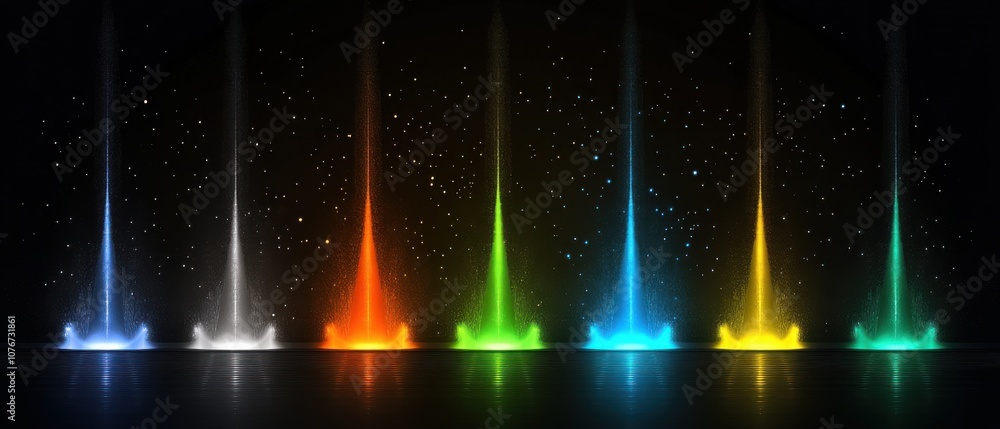 Discover the vibrant world of colorful waveform patterns enhanced with ...