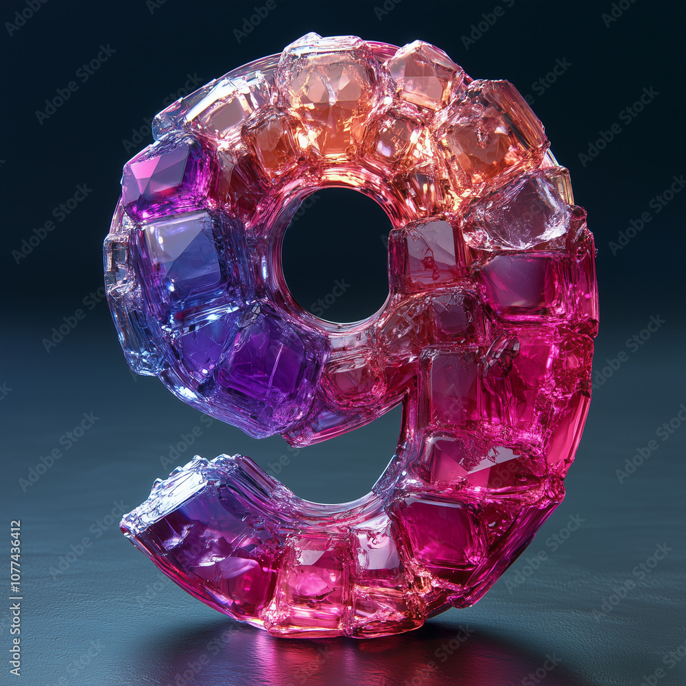 9, ziffer, alphabet, buchstabe, number, symbol, 3d, zeichen, icon, 2 ...
