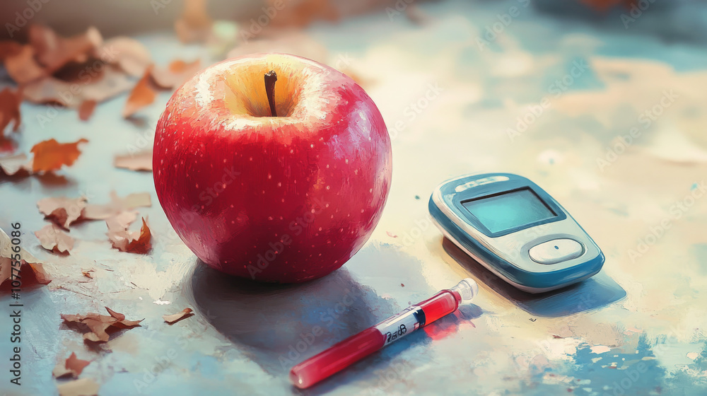November is National Diabetes Month, and this illustration highlights ...