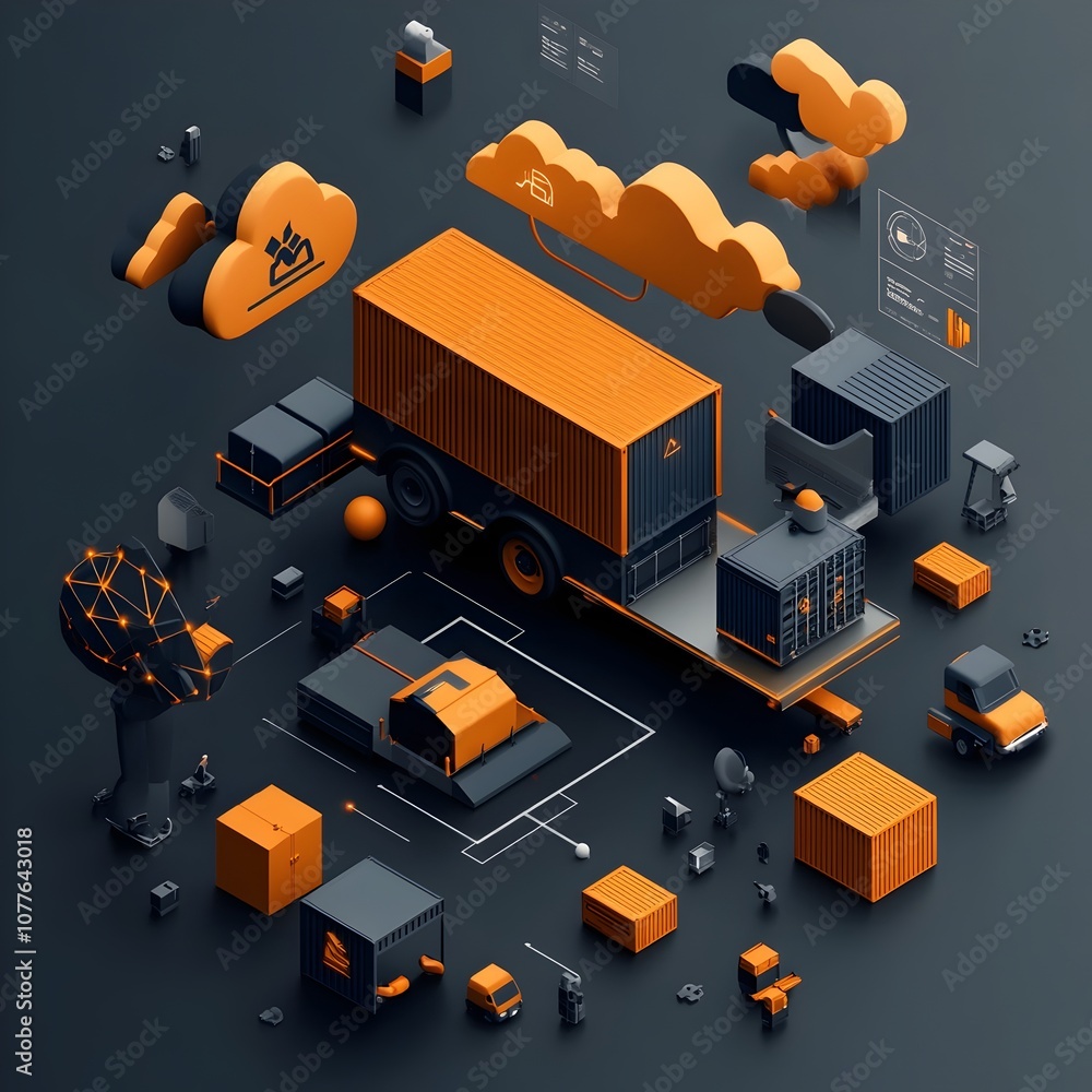 Cutting Edge AI Powered Logistics Platform Synchronizing Worldwide ...