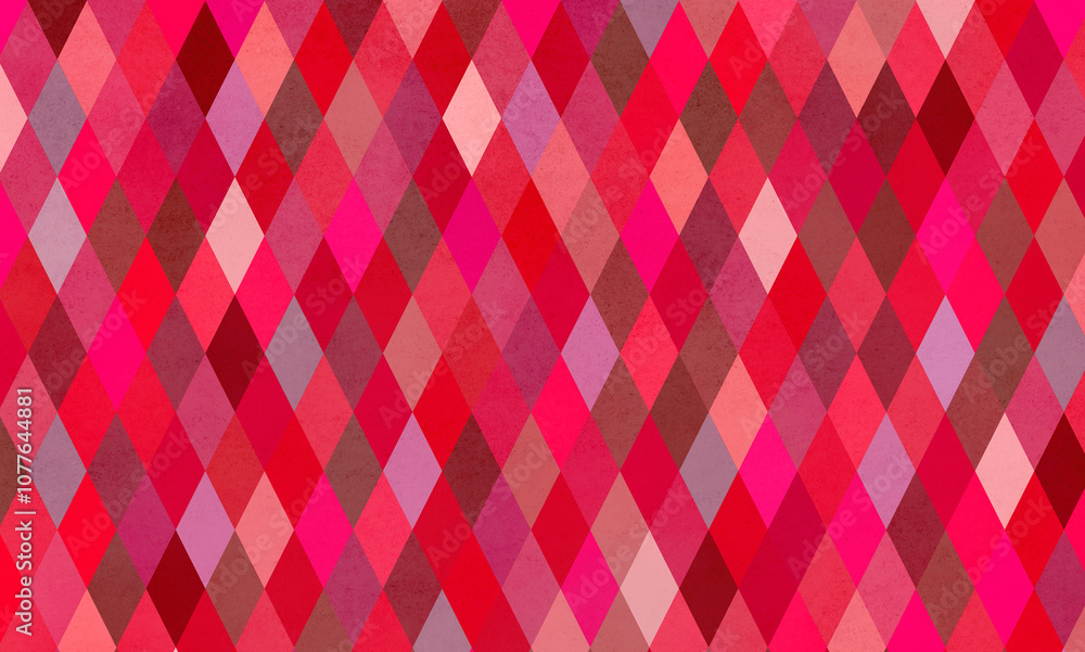 Ilustración de Stock Red diamond pattern | Adobe Stock