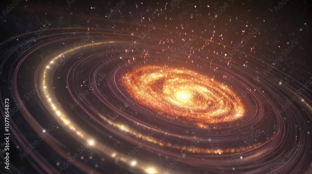 Explore the structure of a galaxy. Discuss the key components, such as ...