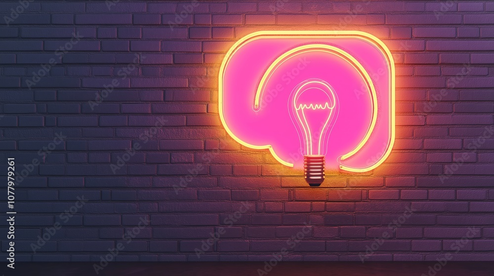 Vector realistic isolated marquee speech bubble lightbox billboard with ...