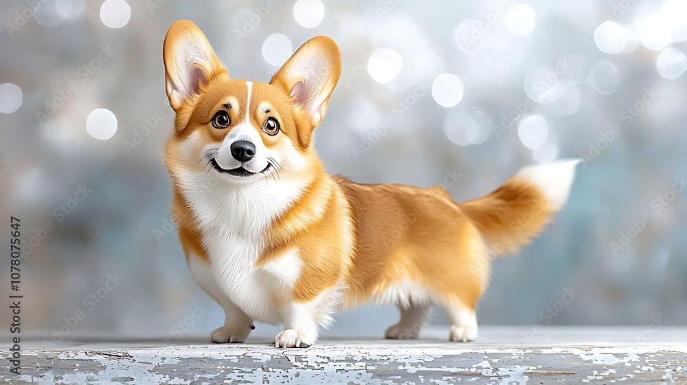The Cute Chibi Corgi from Midjourney is a whimsical and adorable ...