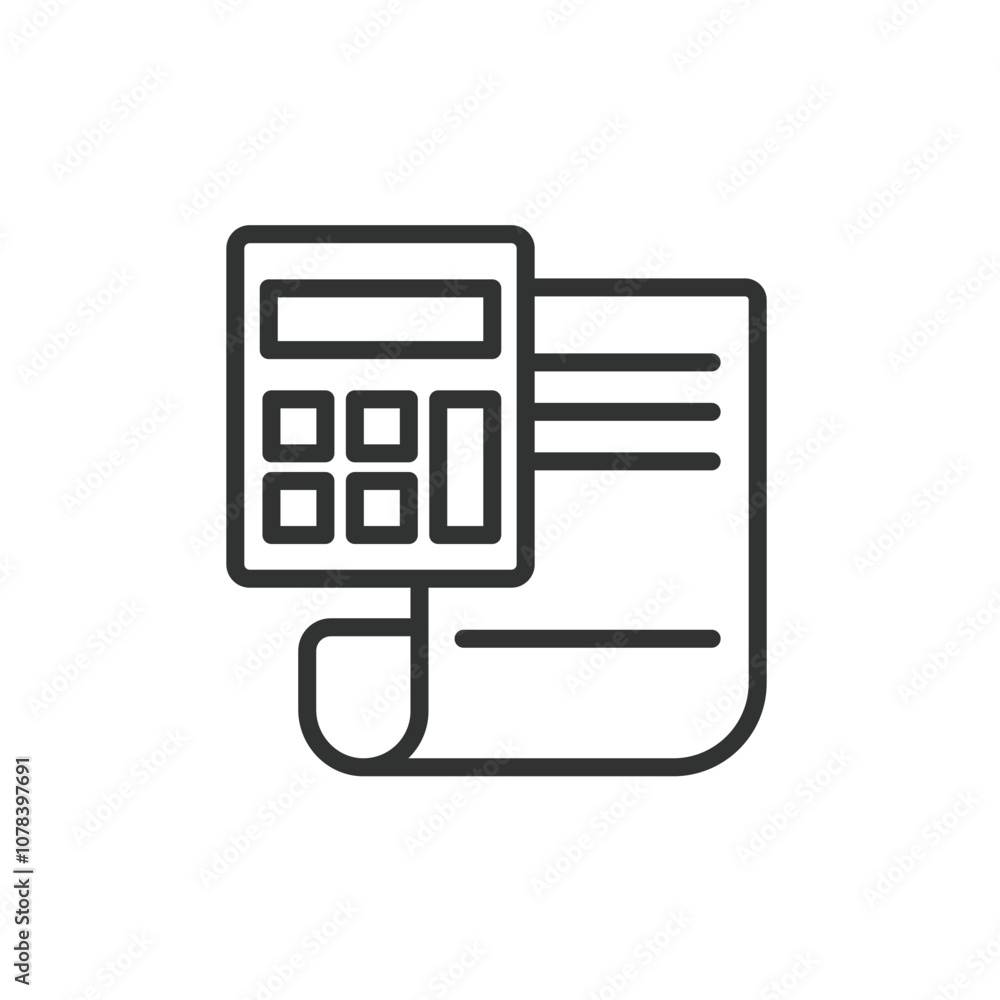 Salary inspection, icon in line design. Salary, inspection, payment ...