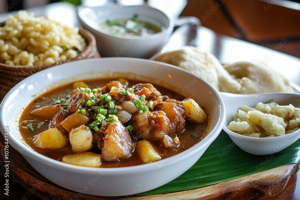 Island Tripe Stew a favorite in Filipino and Hawaiian eateries Stock ...
