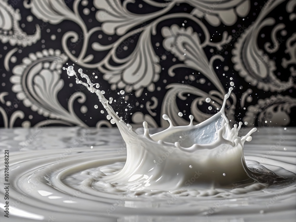 Abstract Monochrome Water Ripple Pattern Background for Urban ...