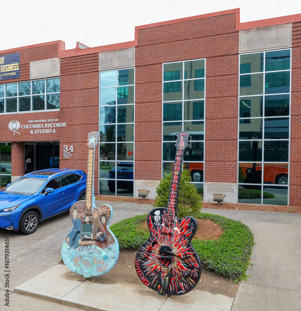 Photo Stock NASHVILLE, TN - 15 MAR 2024: Historic music industry ...