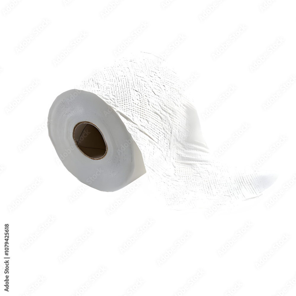 toilet paper roll on transparent background Stock Photo | Adobe Stock