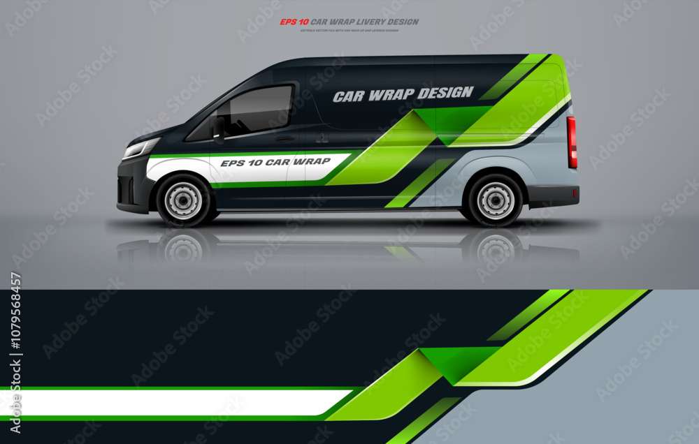 Universal Racing Car wrap livery design for vans and other types of ...