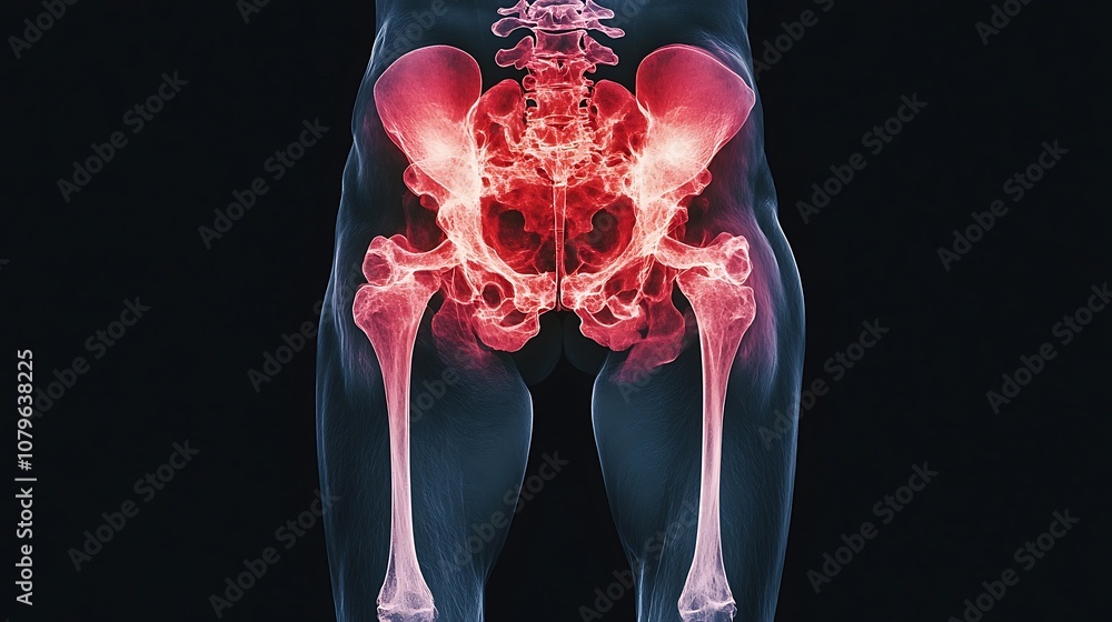 Glowing Skeletal X Ray Anatomy Visualization for Medical Science ...