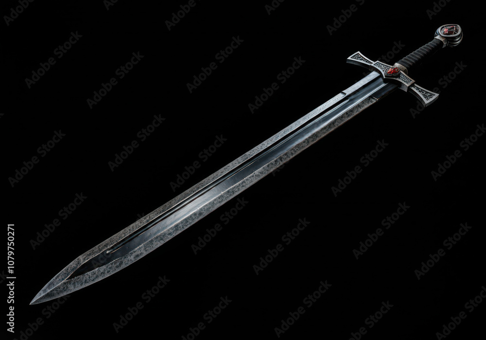Foto de Stock The Zweihänder is one of the largest swords in history ...