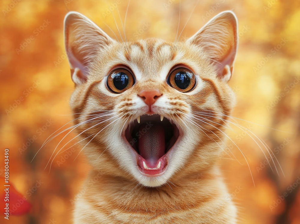A hilarious meme depicting a cat reacting to unexpected events in a ...