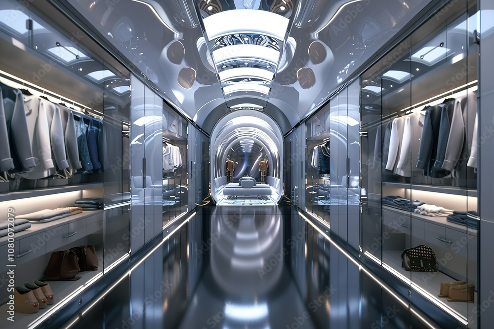 modern conceptual glossy shiny airport lounge hype realistic Designing ...