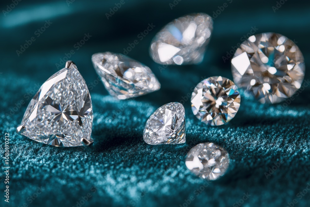 variety of ethical lab grown diamonds in different cuts and sizes ...