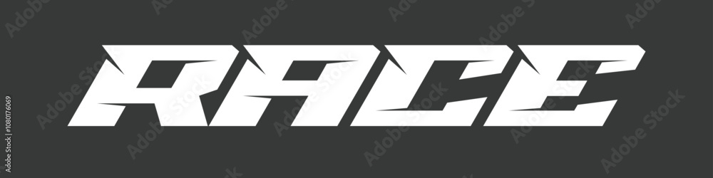 Racing Race lettering vector graphic apparel clothing prints eps svg ...