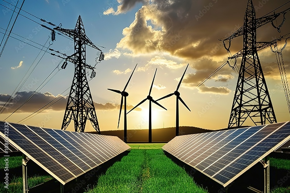 Different types of renewable energy sources. Comparative table of ...