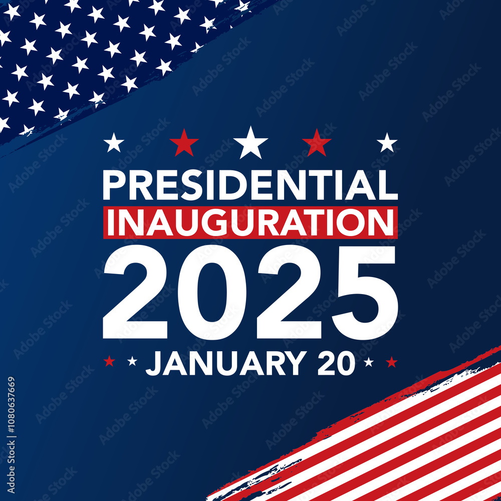 2025 US Presidential Inauguration banner Stock Photo | Adobe Stock