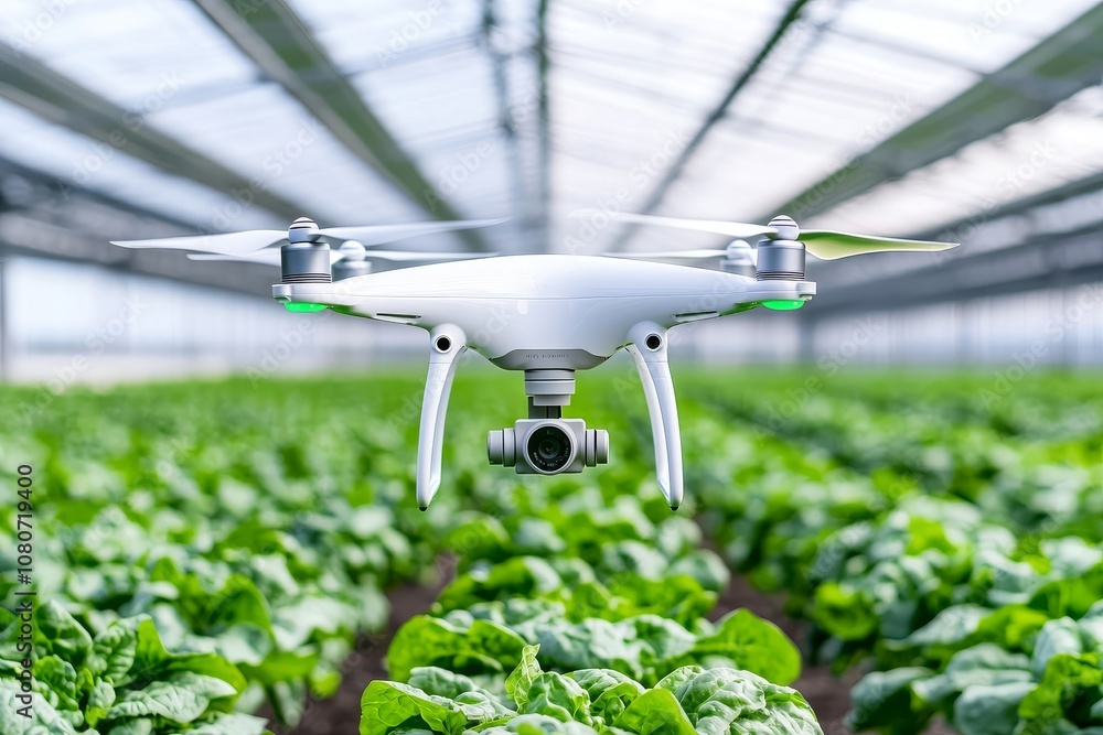 Stock monitoring with a drone, Hydroponic farming with zero carbon ...