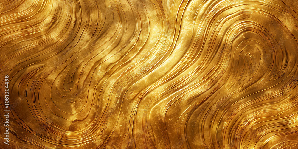 Golden metal surface texture pattern. Yellow gold texture background ...