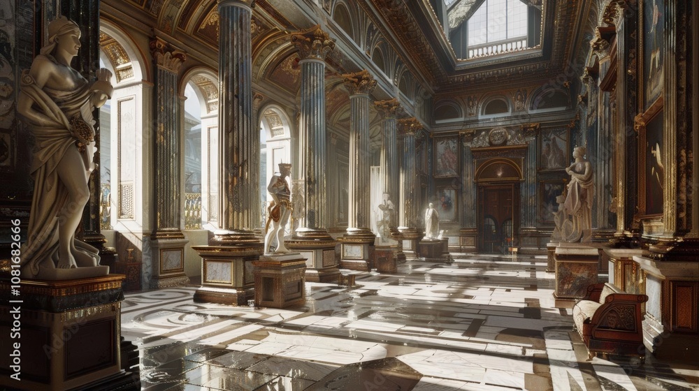 Capture the grandeur of historical events through the lens of artistic ...