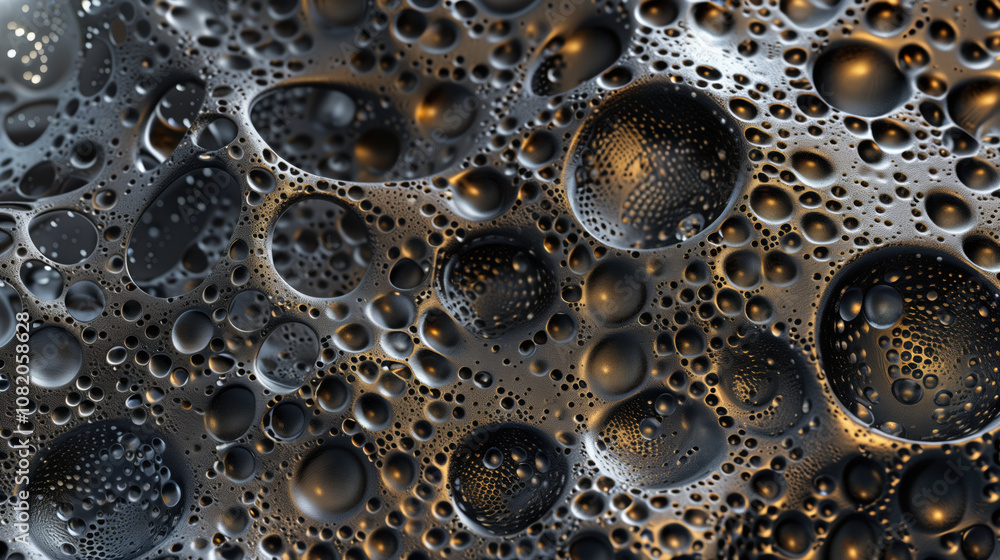 Whimsical Bubble Patterns Exploring Organic Shapes and the Golden Ratio ...