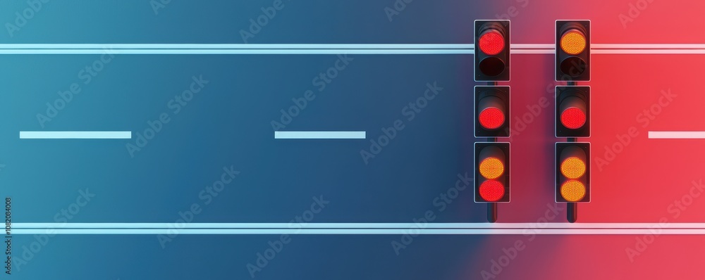 Smart traffic control system with integrated sensors and monitoring ...