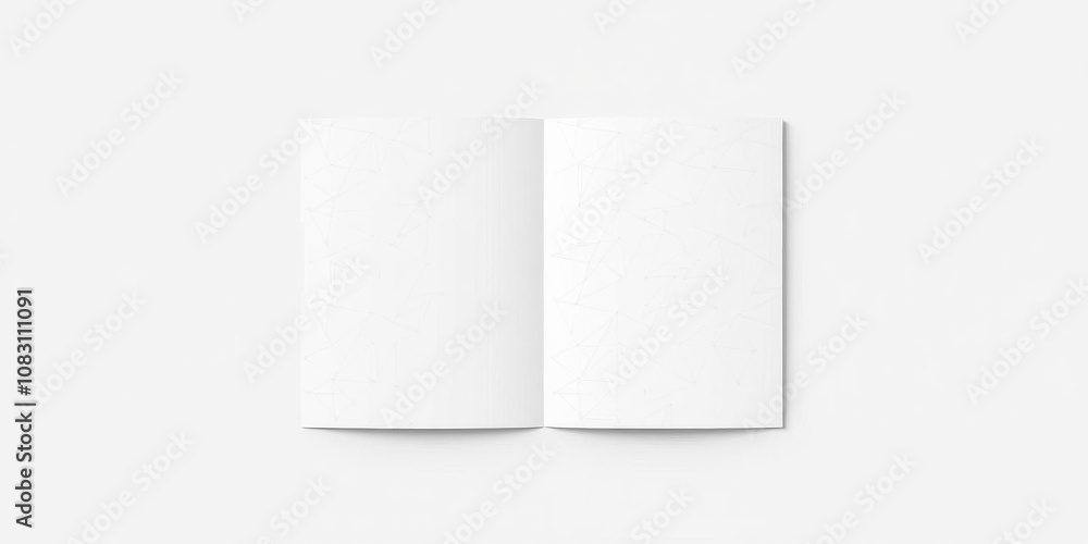 Two realistic mockup templates of bifold brochures in a clean, modern ...